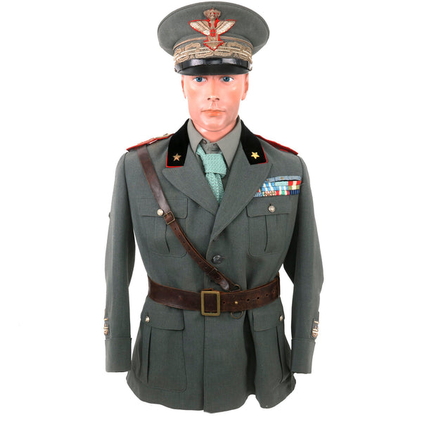 Original Italian Wwii Uniform Set Attributed To General Of Brigade Alf