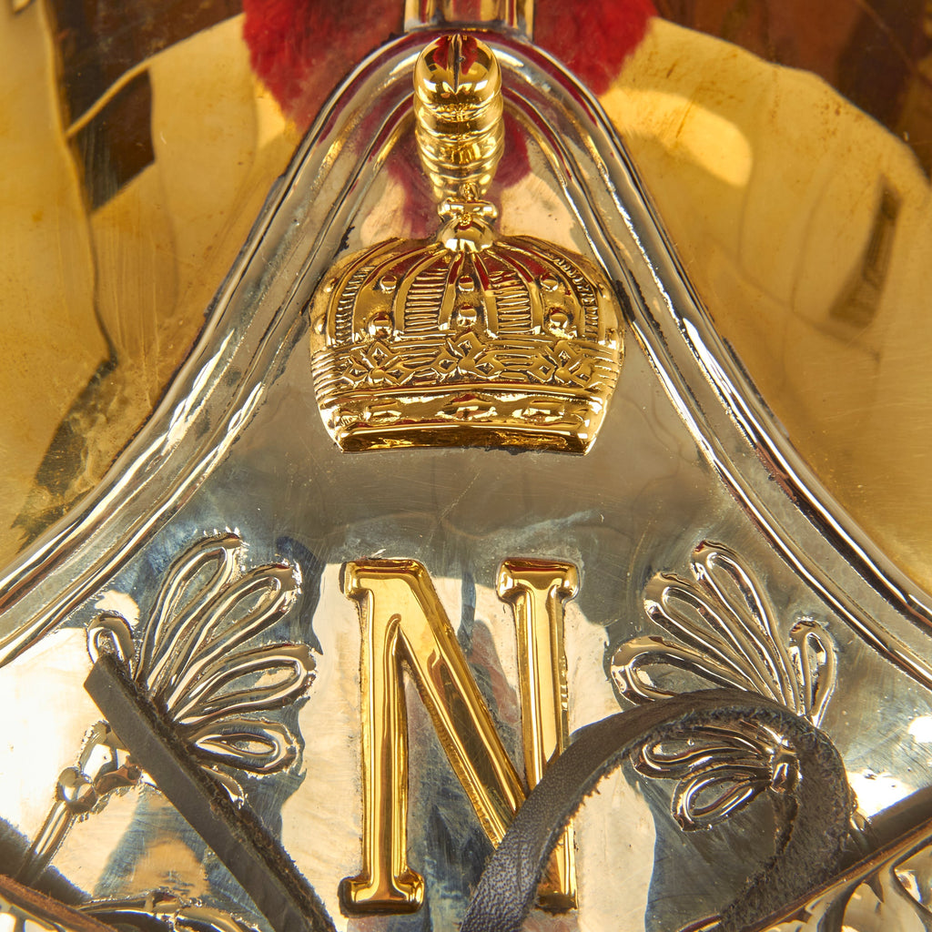 Napoleonic First French Empire Carabinier Officer Helmet - Battle of W ...