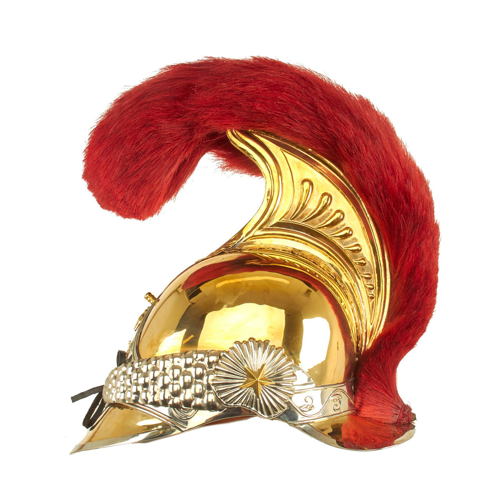 Napoleonic First French Empire Carabinier Officer Helmet - Battle of W ...