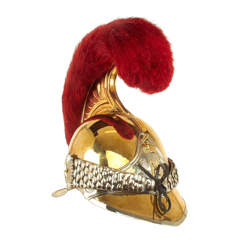 Napoleonic First French Empire Carabinier Officer Helmet - Battle of W ...