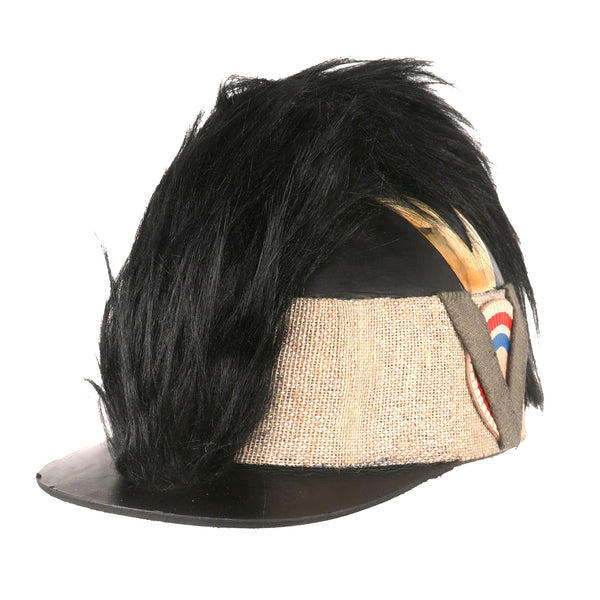 British American Revolutionary War Era Leather Tarleton Cap Helmet wit ...
