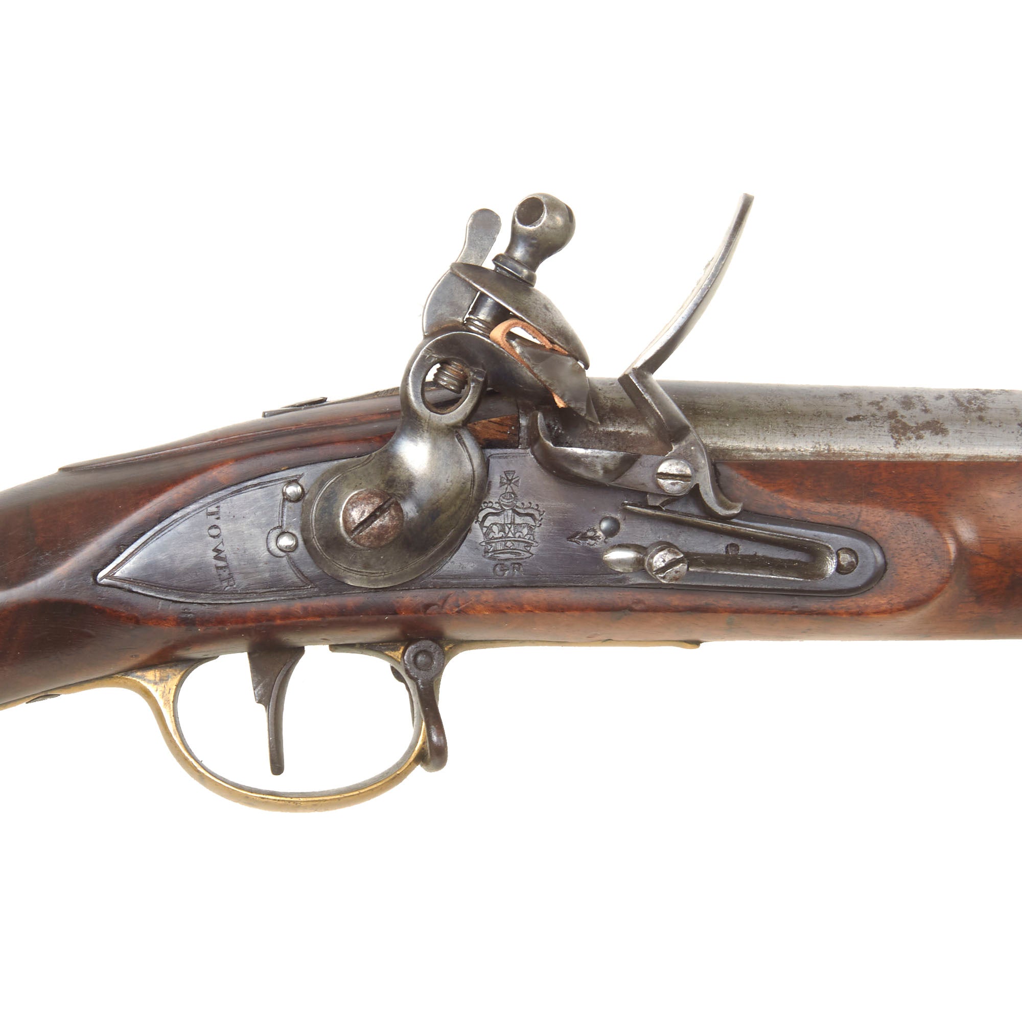 Original British Napoleonic P-1796 Third Model Brown Bess Flintlock Mu ...