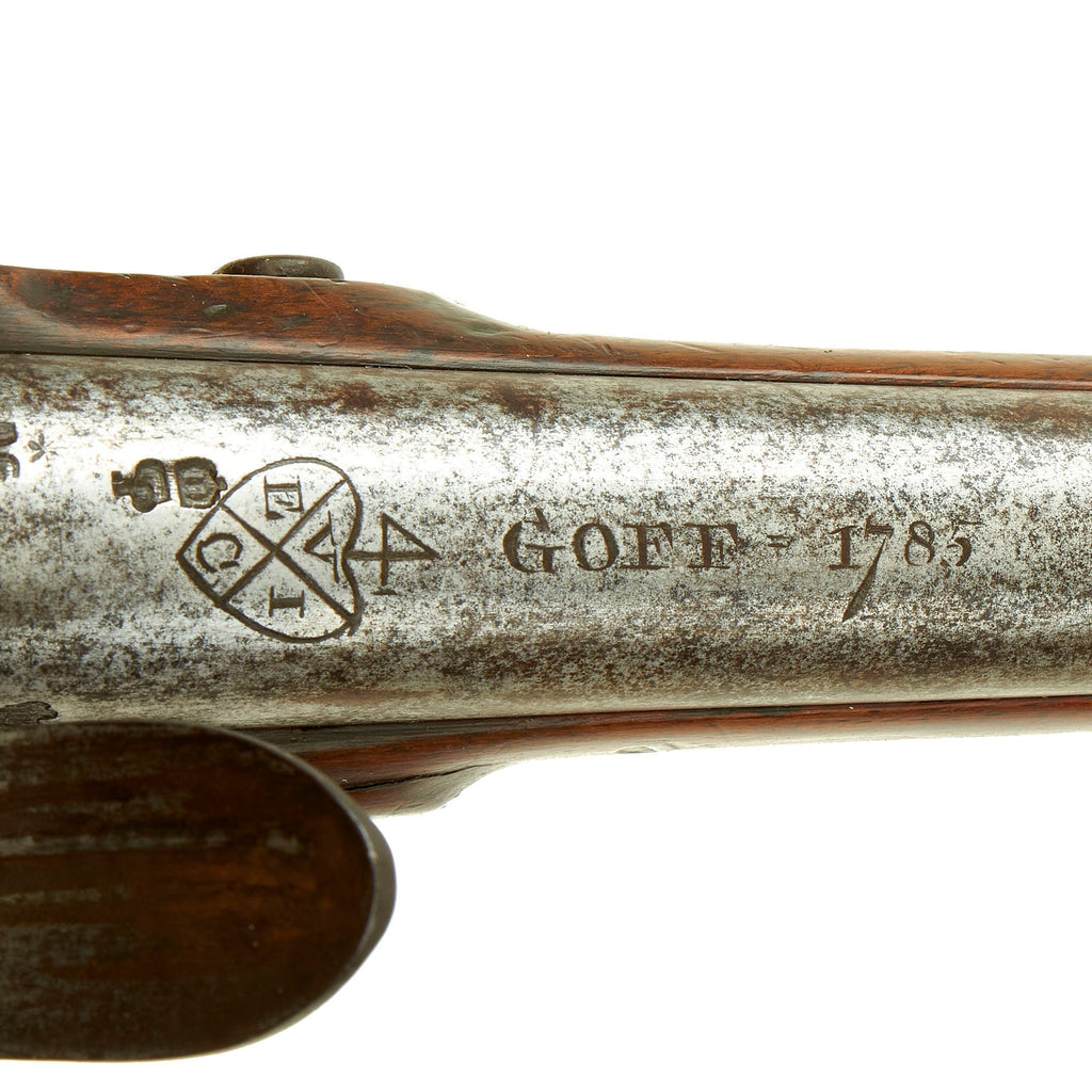 Original British East India Company Model 1778/1808 Flintlock Short Dr ...