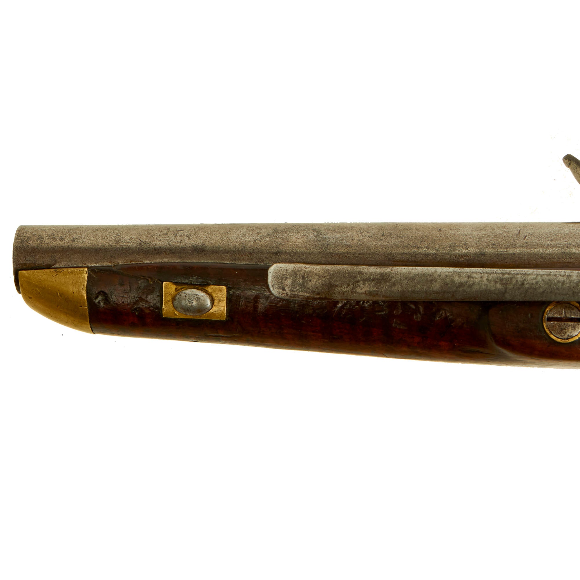 Original Dutch Napoleonic Flintlock Naval Pistol marked to Ship Willem ...