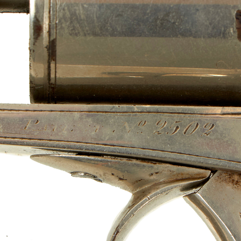 Original U.S. Civil War Inscribed Webley Wedge Frame Revolver to Lt. H ...
