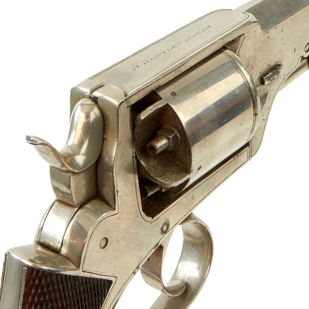 Original U.S. Civil War Inscribed Webley Wedge Frame Revolver to Lt. H ...