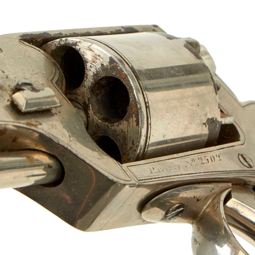 Original U.S. Civil War Inscribed Webley Wedge Frame Revolver to Lt. H ...