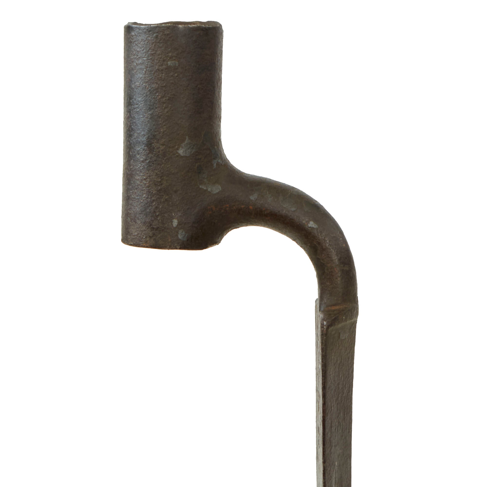 Original British Pattern 1768 Brown Bess Bayonet Marked Hadley with Cy ...