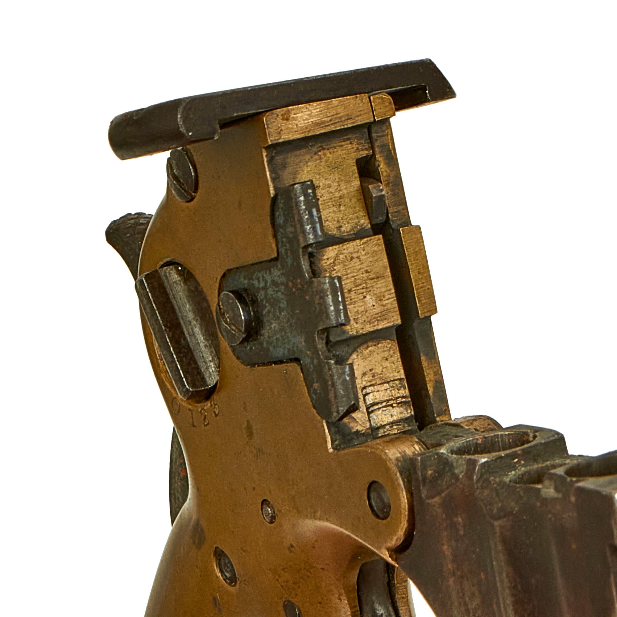 Original U.S. Civil War Marston 3-Barreled Derringer Pistol Serial 259 ...