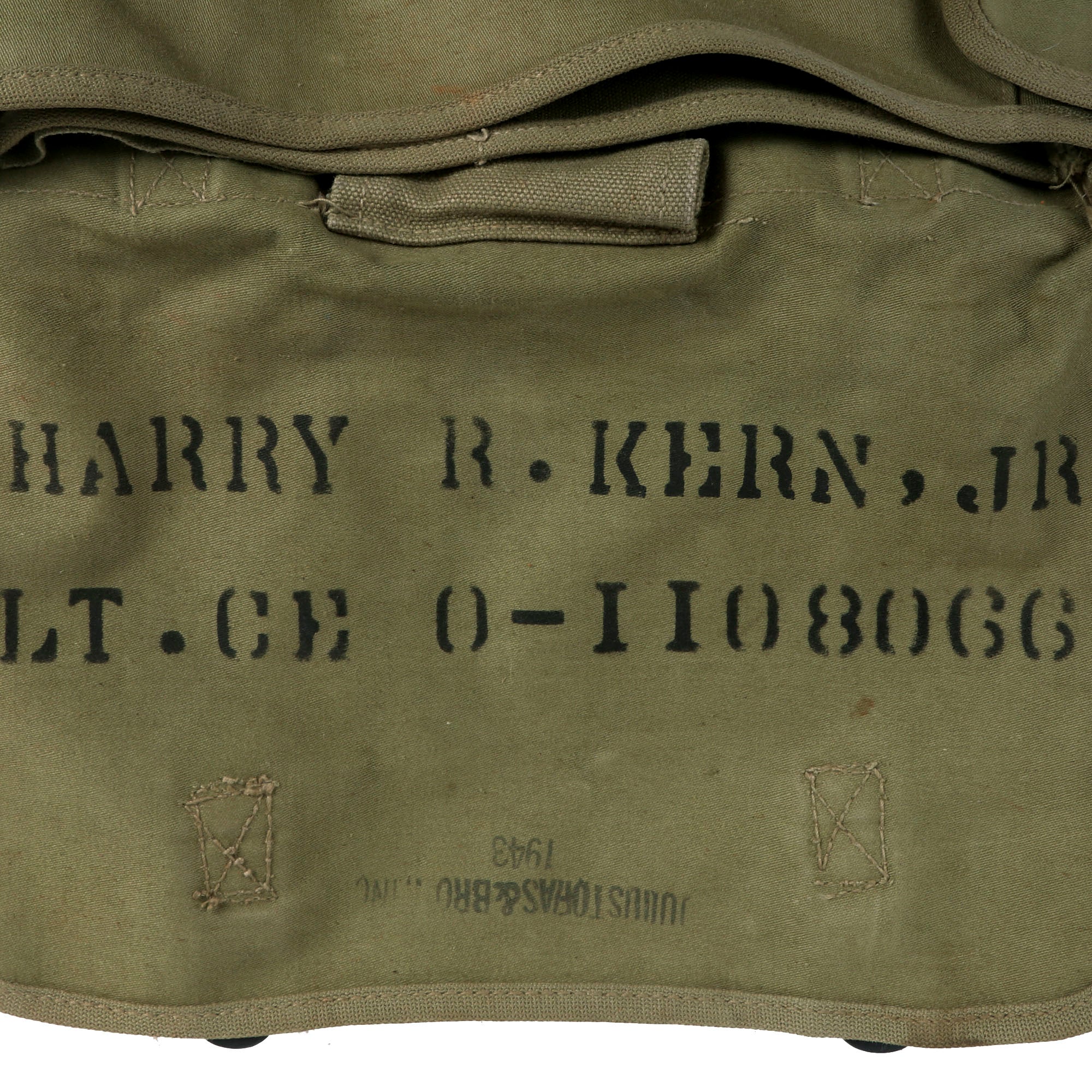 Original U.S. WWII Large Field Equipment Grouping For OSS Captain Harr ...