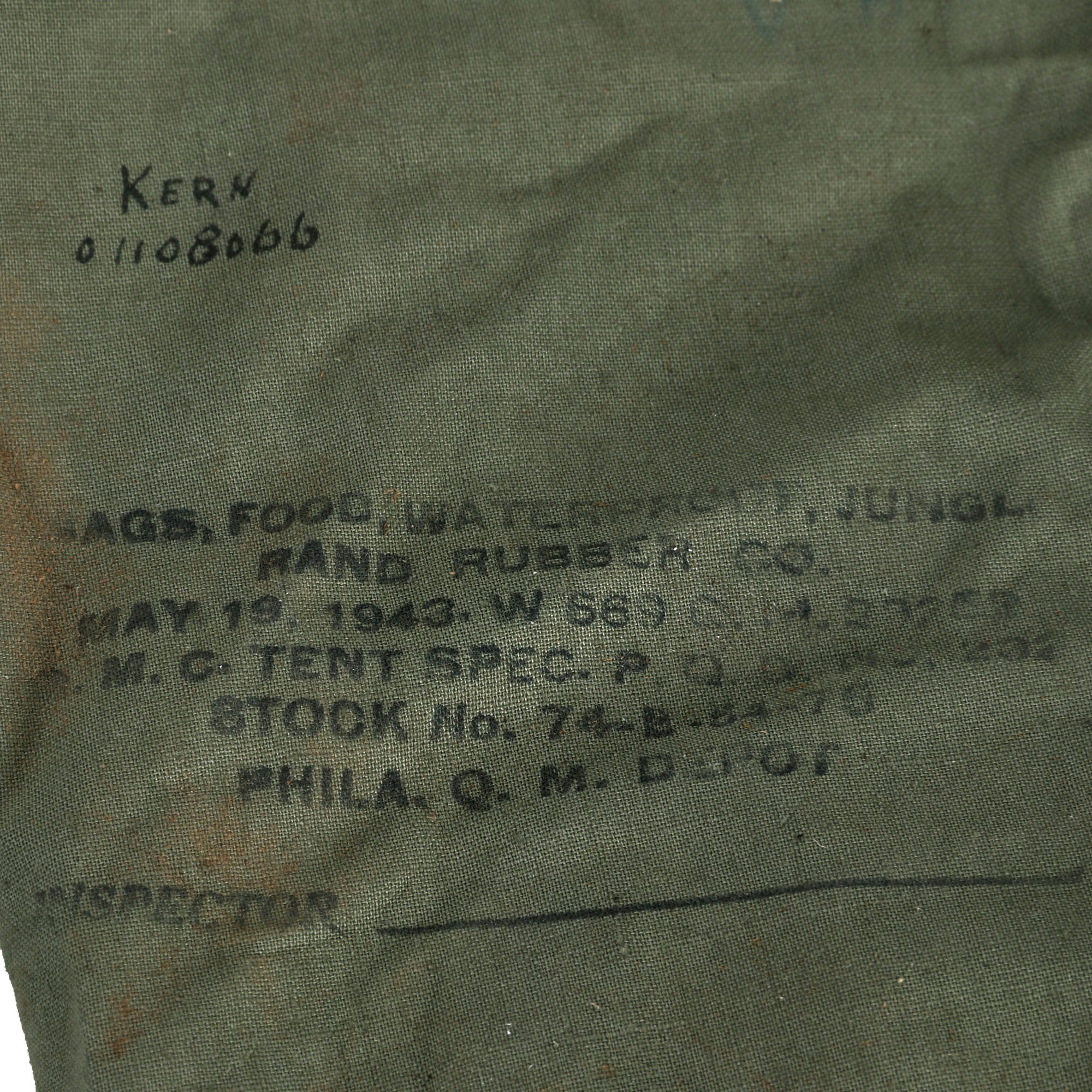 Original U.S. WWII Large Field Equipment Grouping For OSS Captain Harr ...