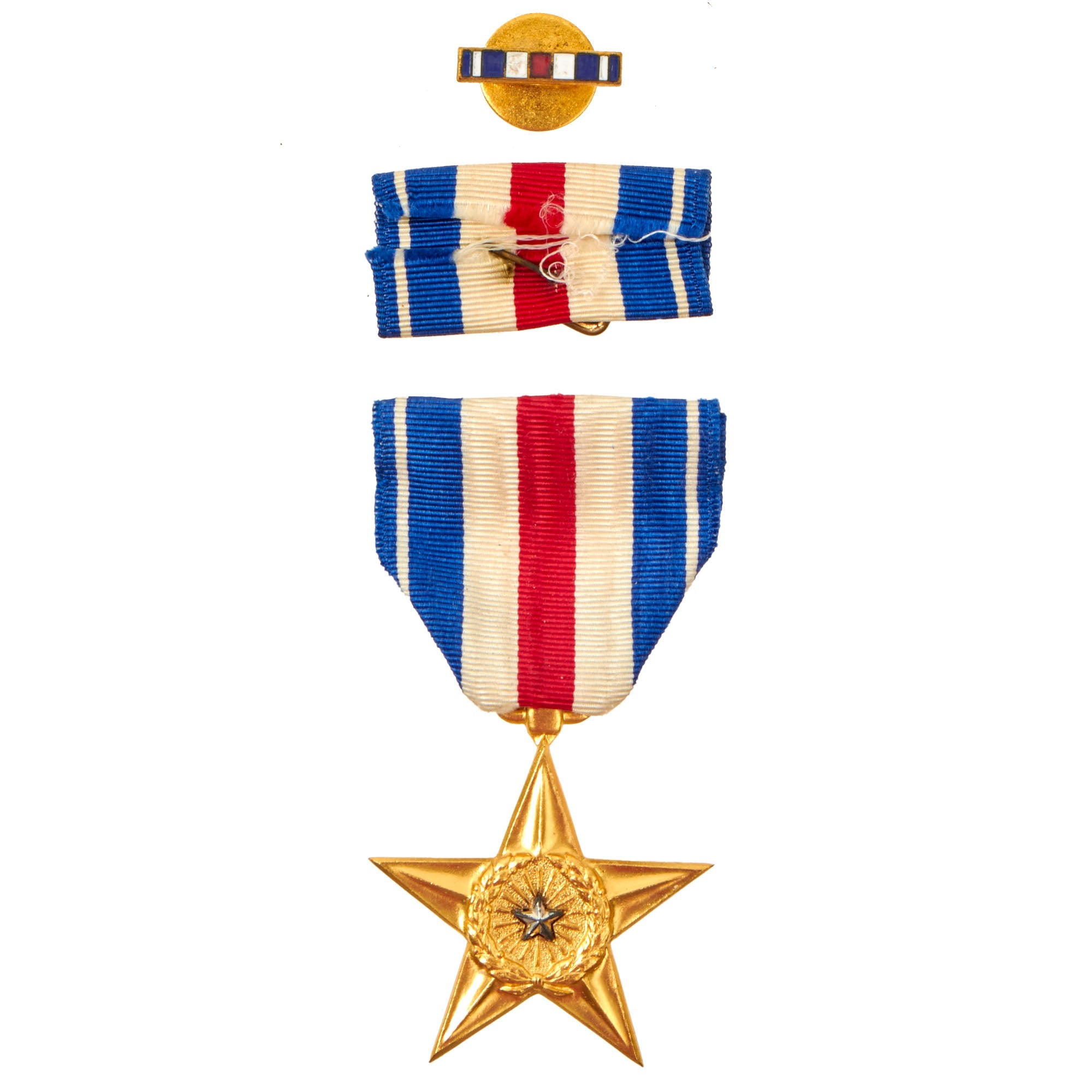 Original U.S. WWII Silver Star Set With Pin & Proper Presentation Case ...