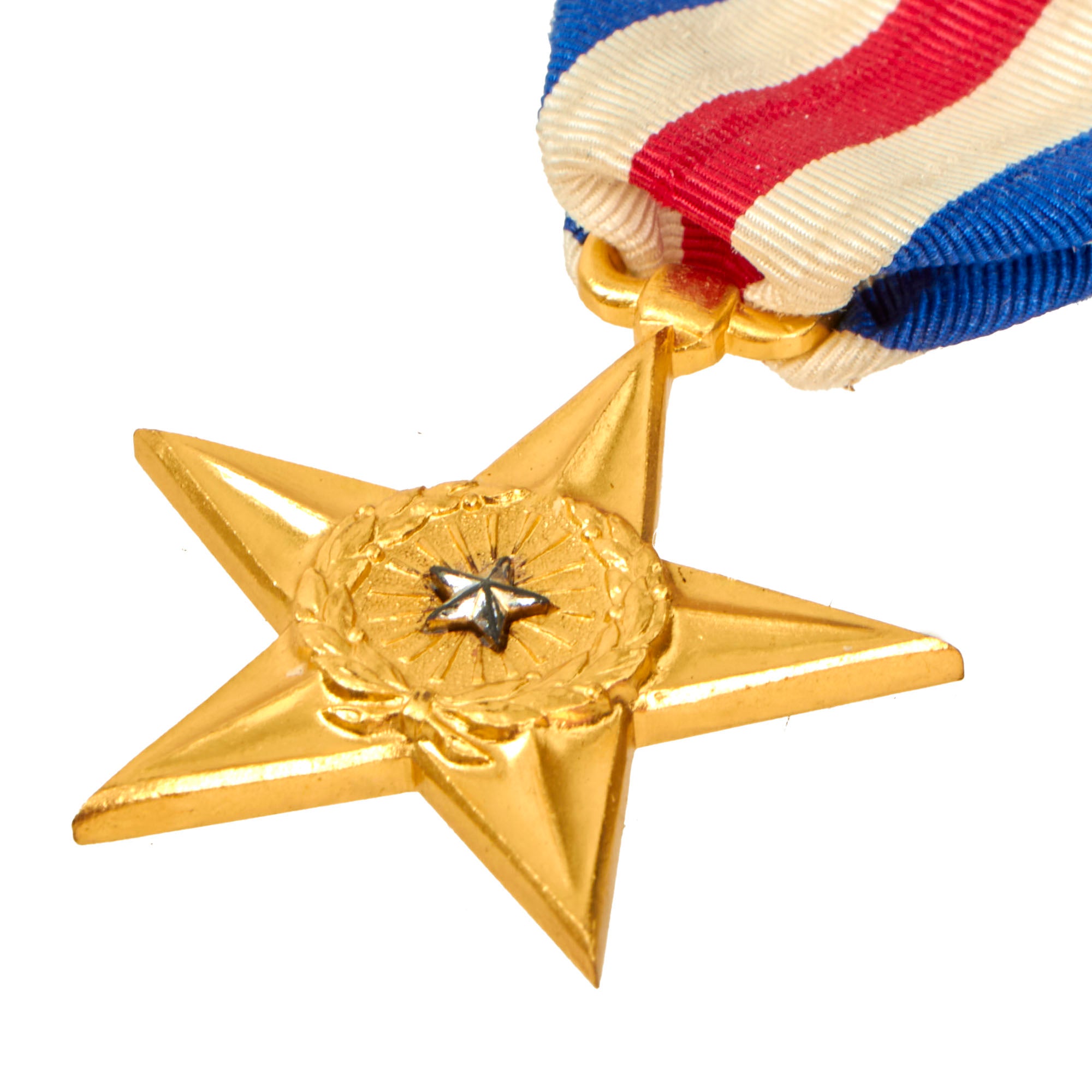 Original U.S. WWII Silver Star Set With Pin & Proper Presentation Case ...