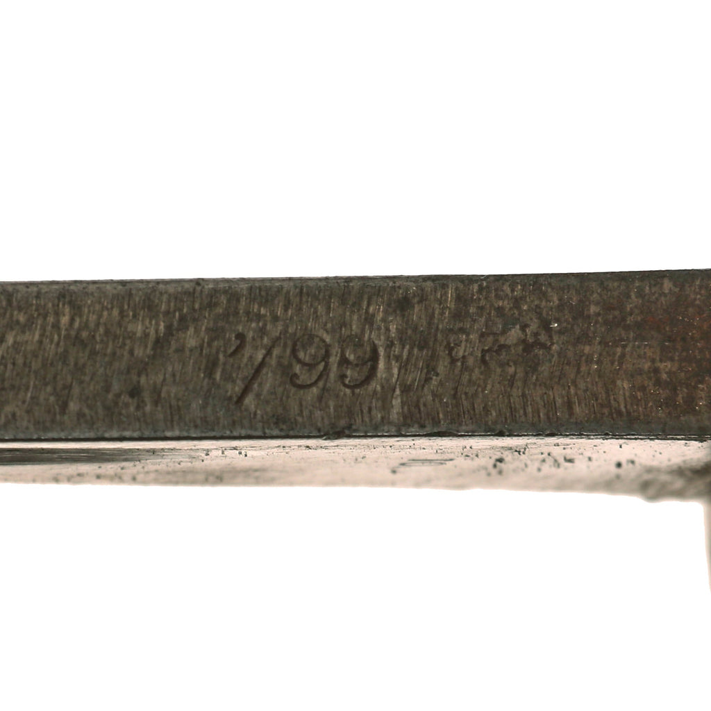 Original British P-1899 Cavalry Sword with Rare Leather Covered ...