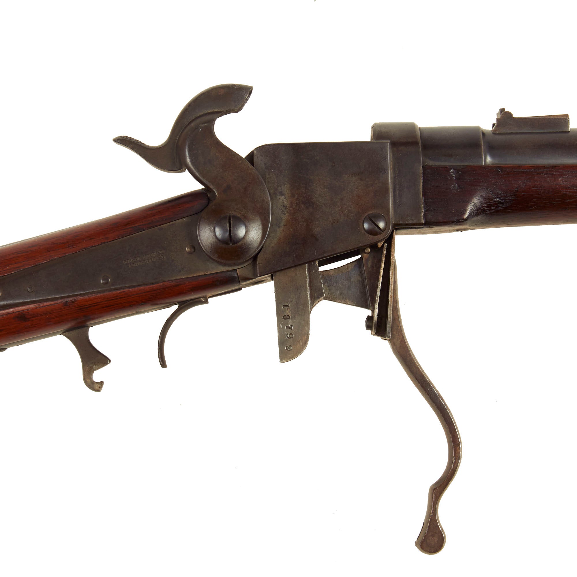 Original U.S. Civil War Starr Model 1858 Capping Breech Loader Saddle ...