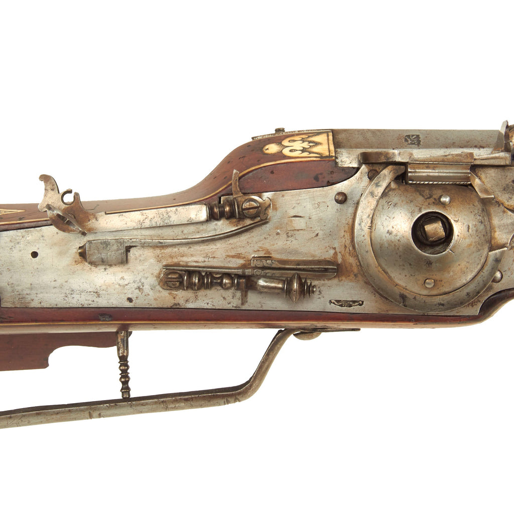 Original Circa 1580 German Combination Wheellock Matchlock Gun with En ...