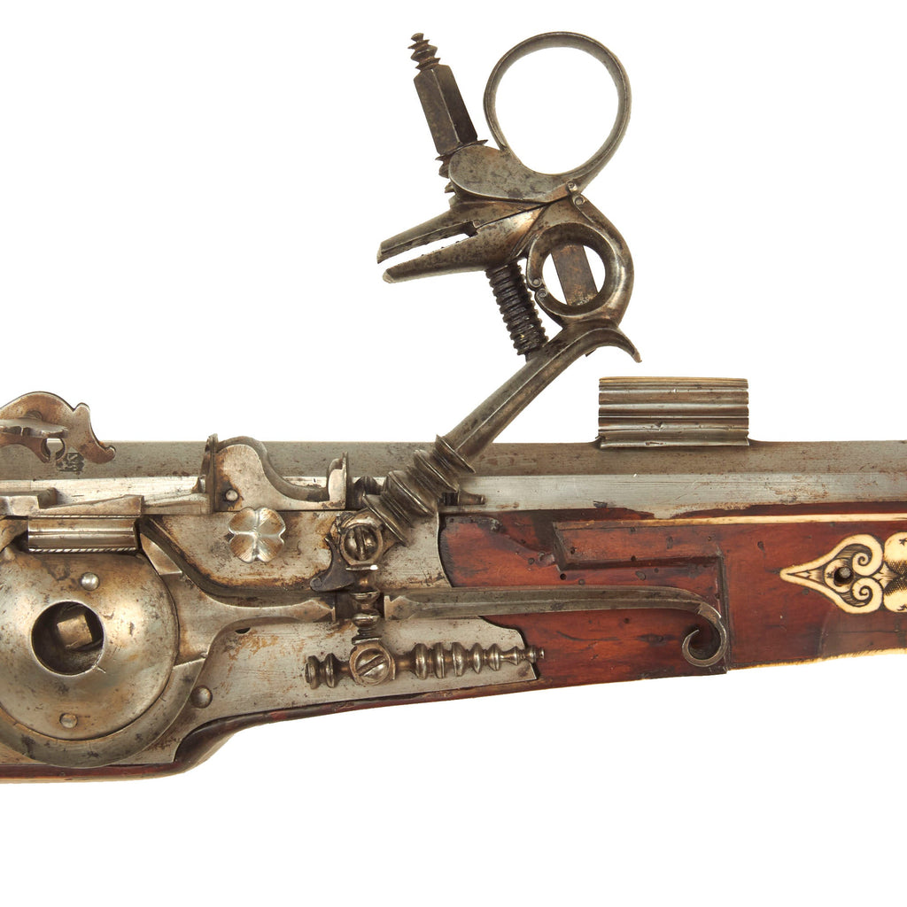 Original Circa 1580 German Combination Wheellock Matchlock Gun with En ...