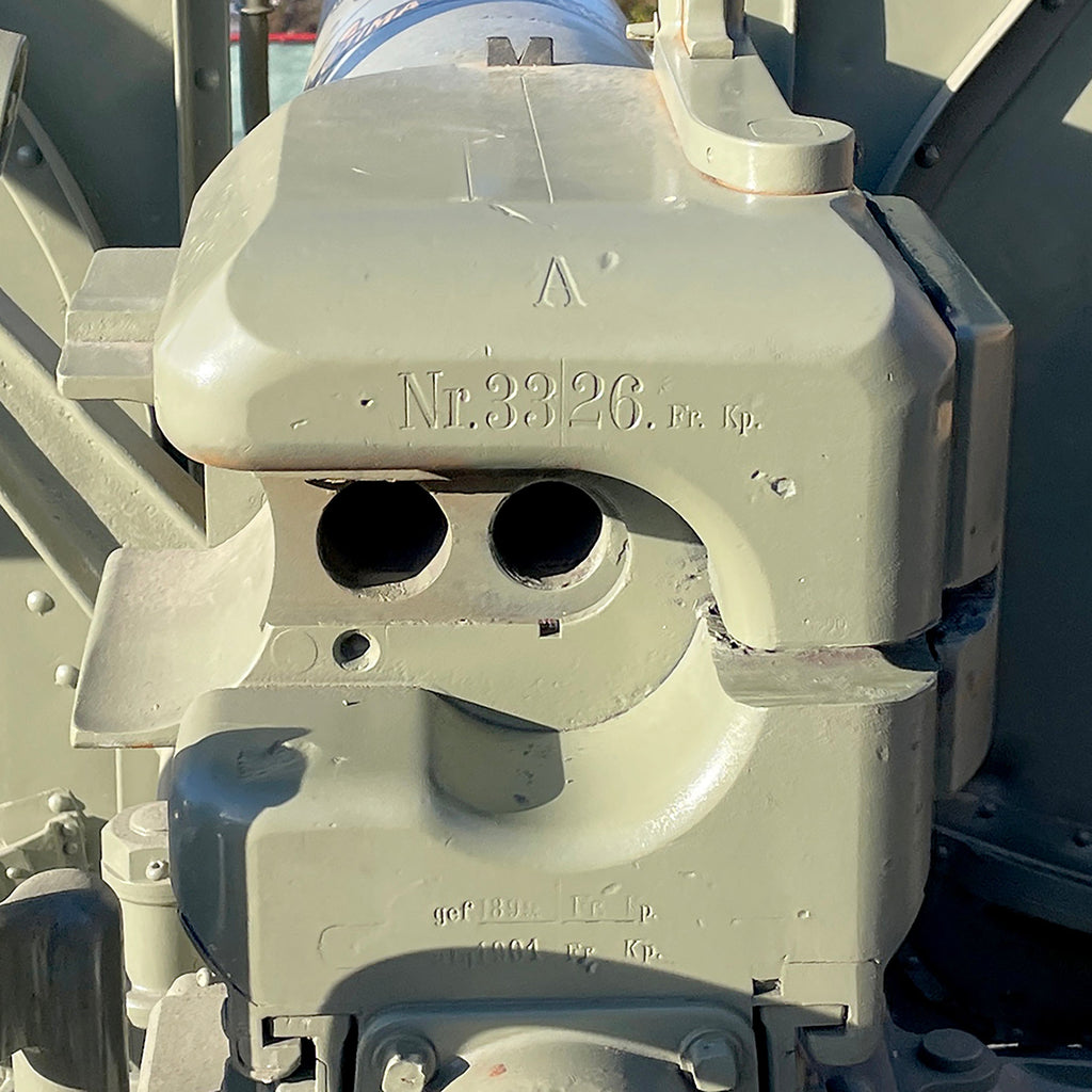 Original Imperial German WWII 77mm Model M1896 Field Gun - Dated 1901 ...