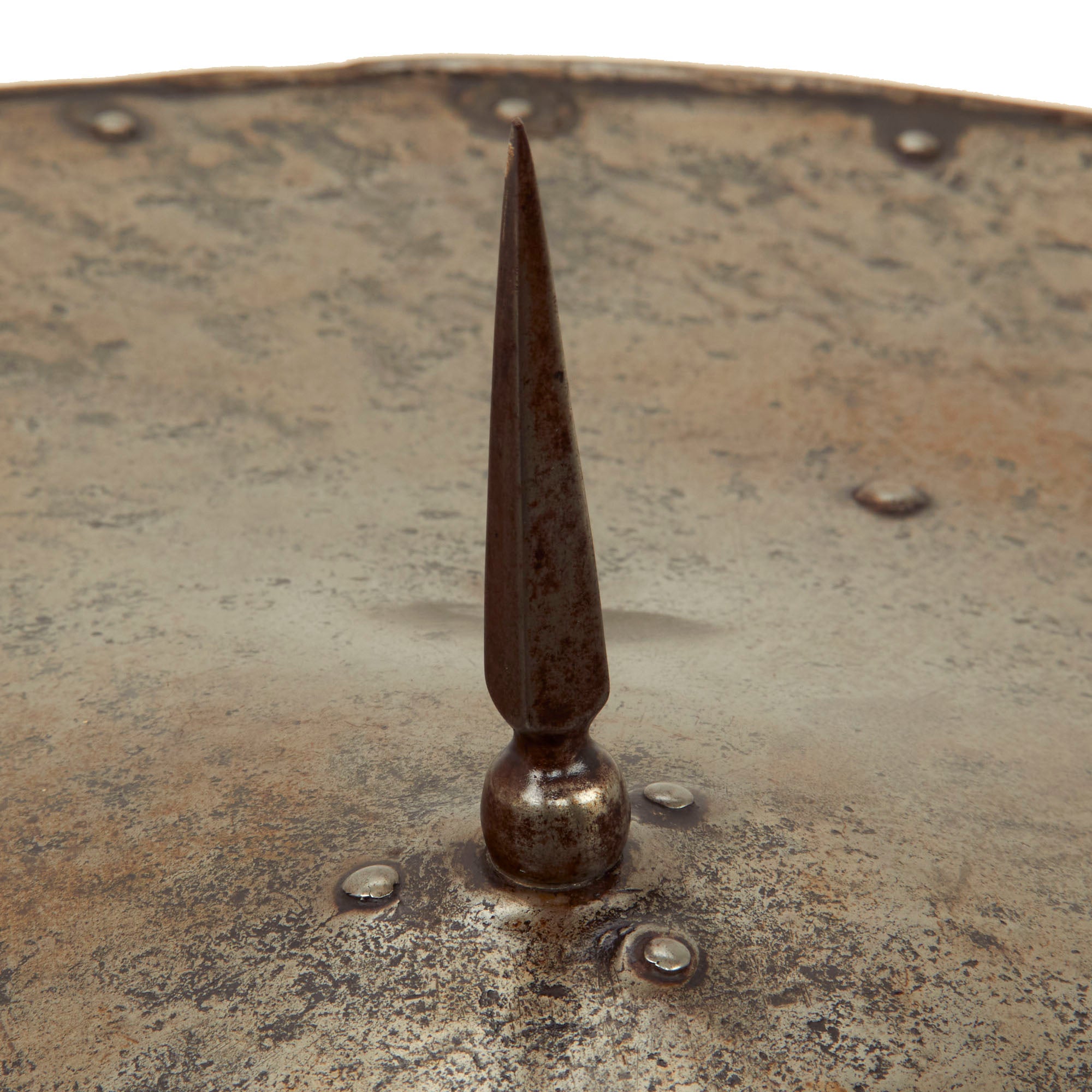 Original Early 17th South German Nürnberg Iron Infantry Battle Shield ...