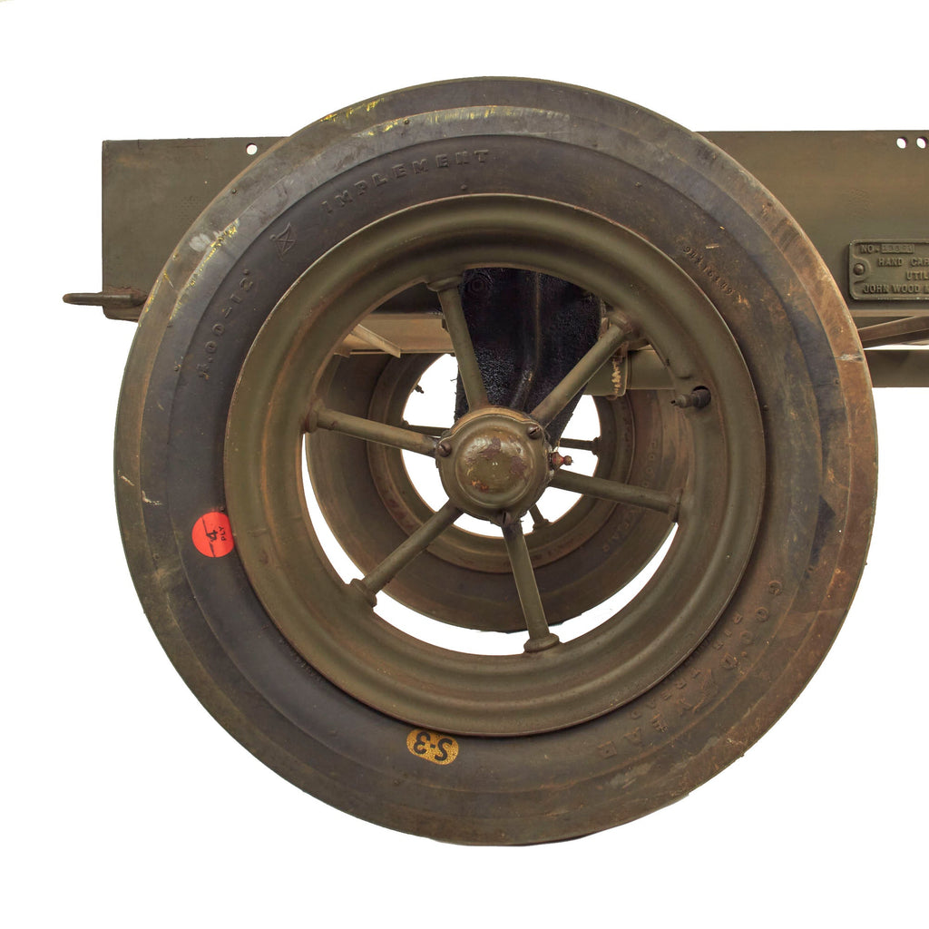Original U.S. WWII 1943 Dated M3A4 Utility Hand Cart by John Wood Manu ...