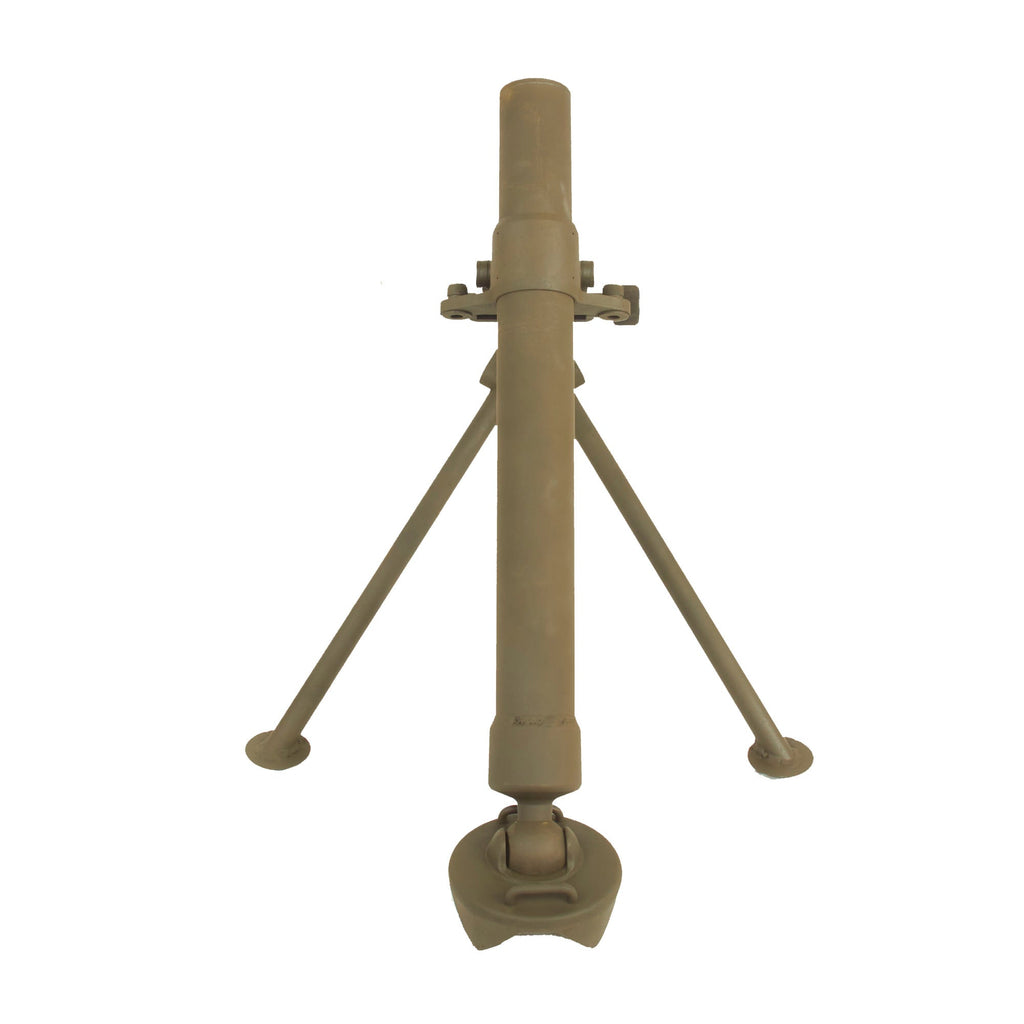 Original U.S. WWII Style Spanish Model 51 60mm Display Mortar with Tri ...