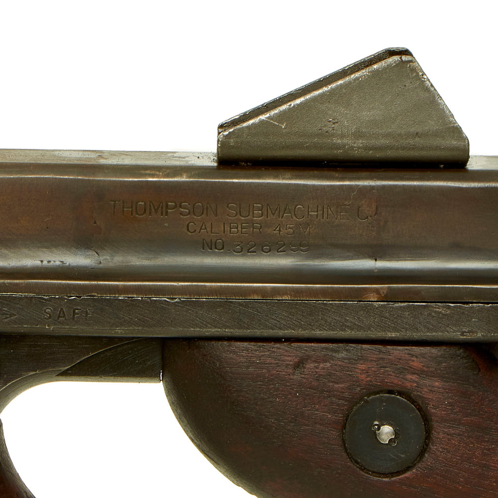Original U.S. WWII Thompson M1 Display Submachine Gun by Auto Ordnance ...