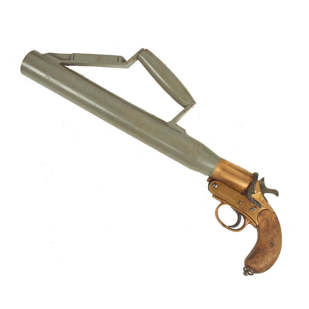 Original British Pre-WWII Schermuly Pistol Rocket Apparatus Rescue Lin ...