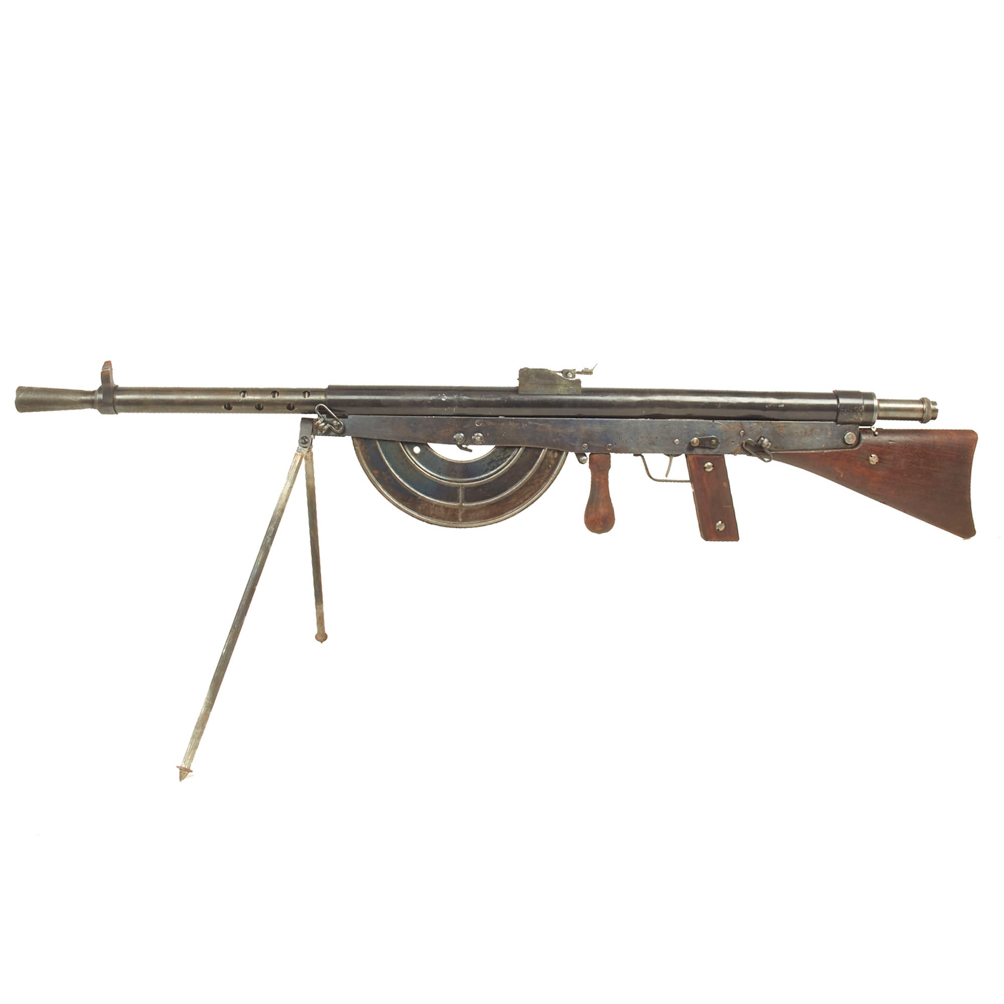 Original French WWI Fusil-Mitrailleur Modèle 1915 CSRG Chauchat Displa ...