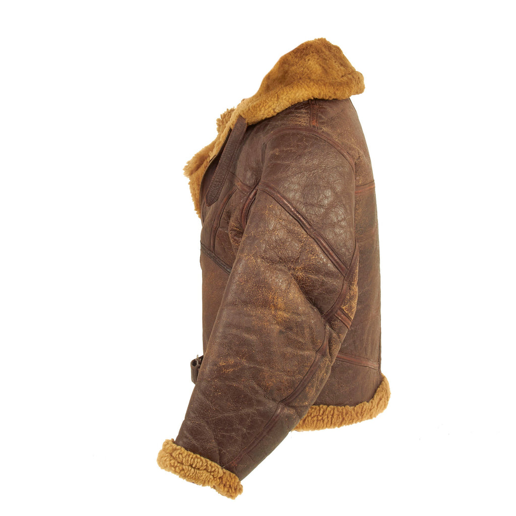 Original British WWII Irvin Sheepskin Flying Jacket With Air Ministry ...