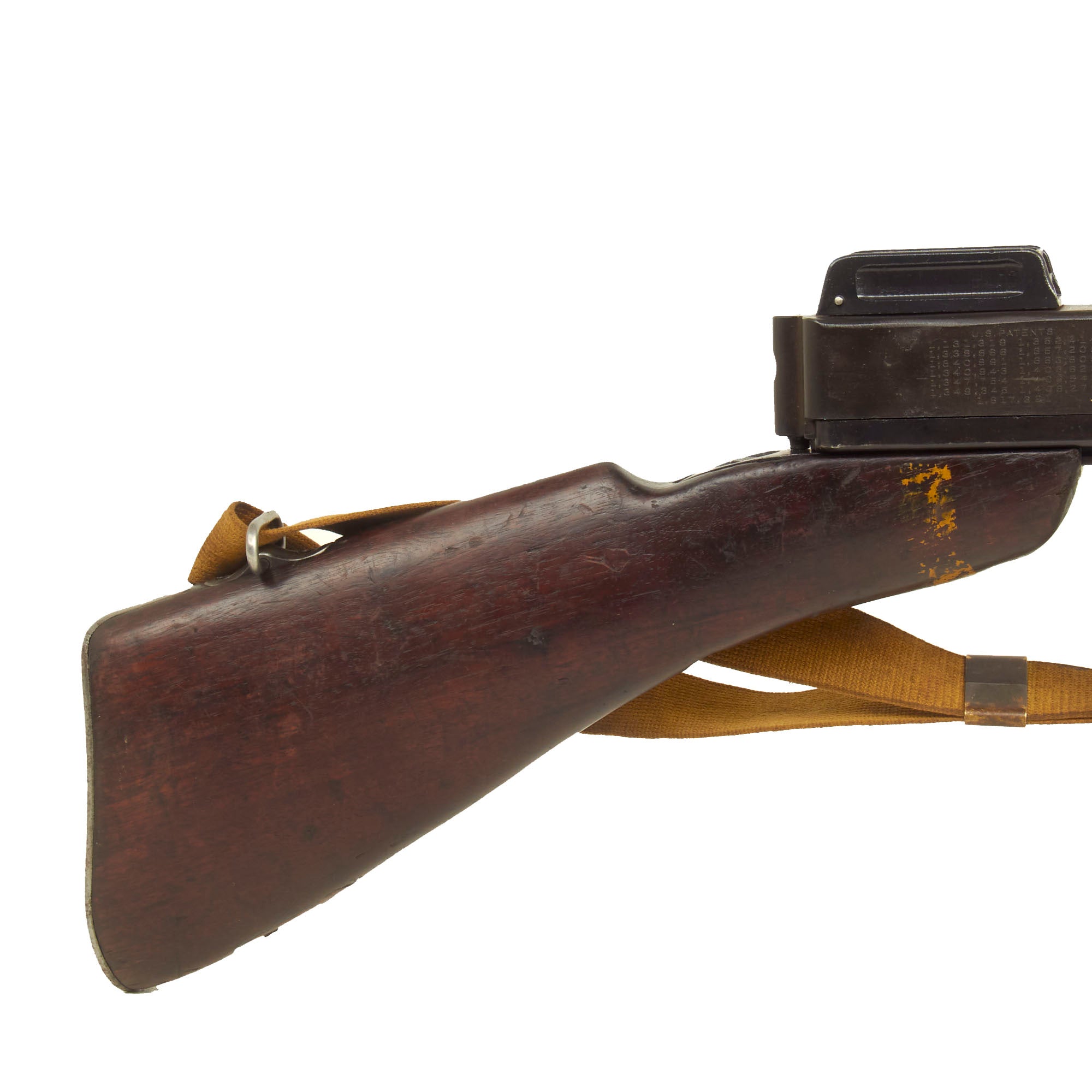 Original U.S. WWII British Issue Thompson M1928A1 Display Submachine G ...