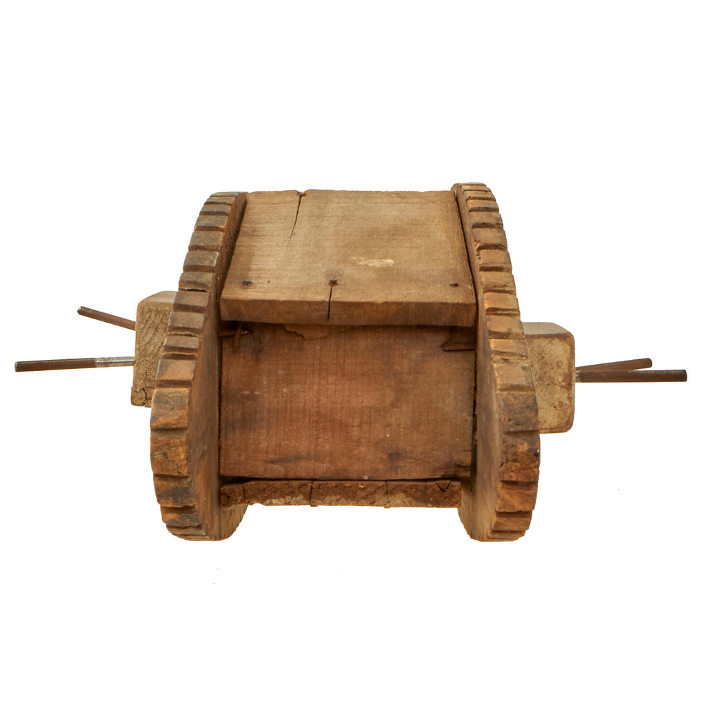 Original U.S. WWI Large Wood Mark V Tank Folk Art Made from Wooden Cho ...