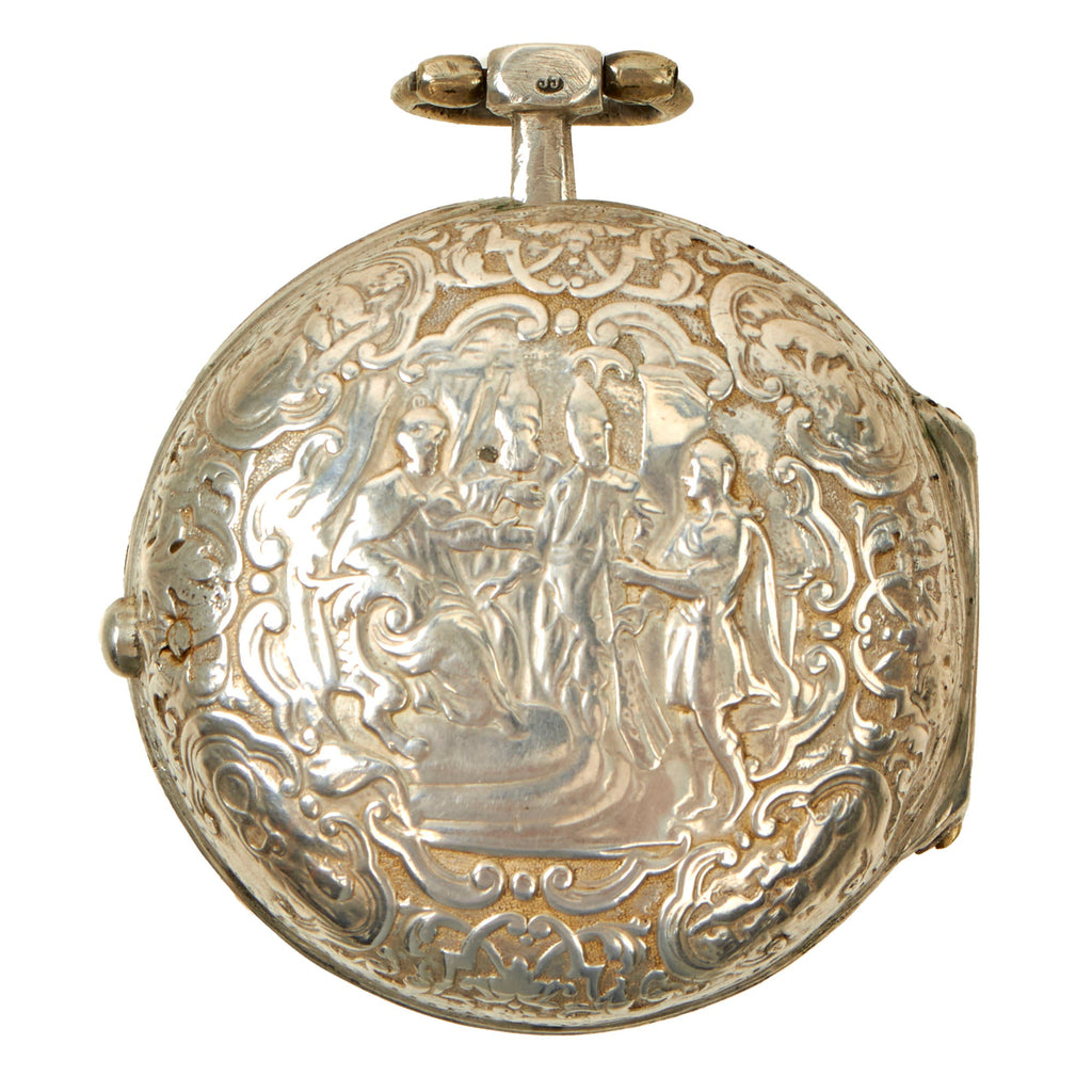 Original Dutch 18th Century Naval Officer’s Verge Fusee Pocket Watch S ...