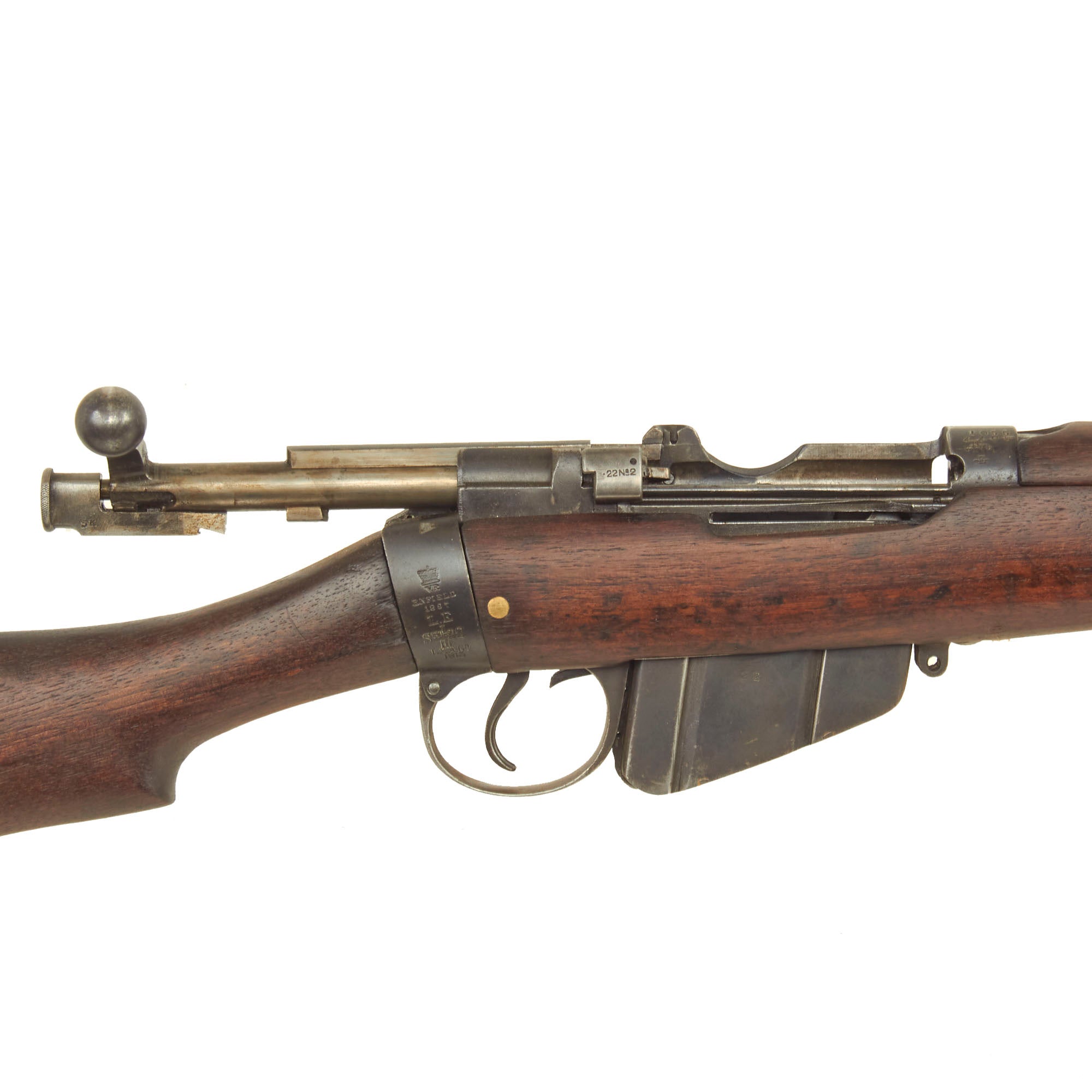 Original British WWI Lee-Enfield MkI Dated 1897 Converted to S.M.L.E ...