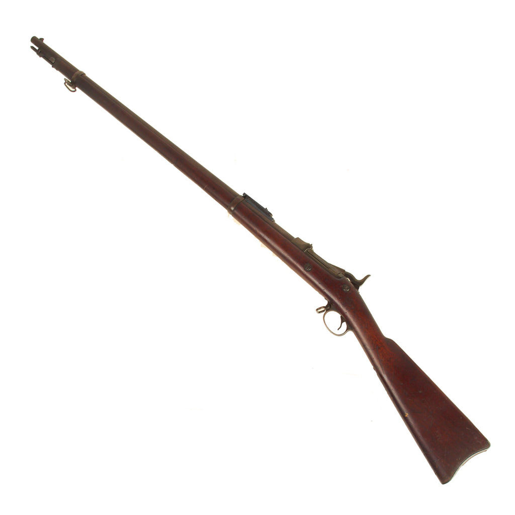 Original U.S. Springfield Trapdoor M1873 Upgraded to M1888 Round Rod B ...