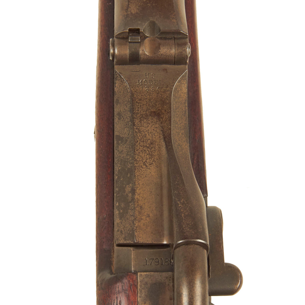 Original U.S. Springfield Trapdoor M1873 Upgraded to M1888 Round Rod B ...