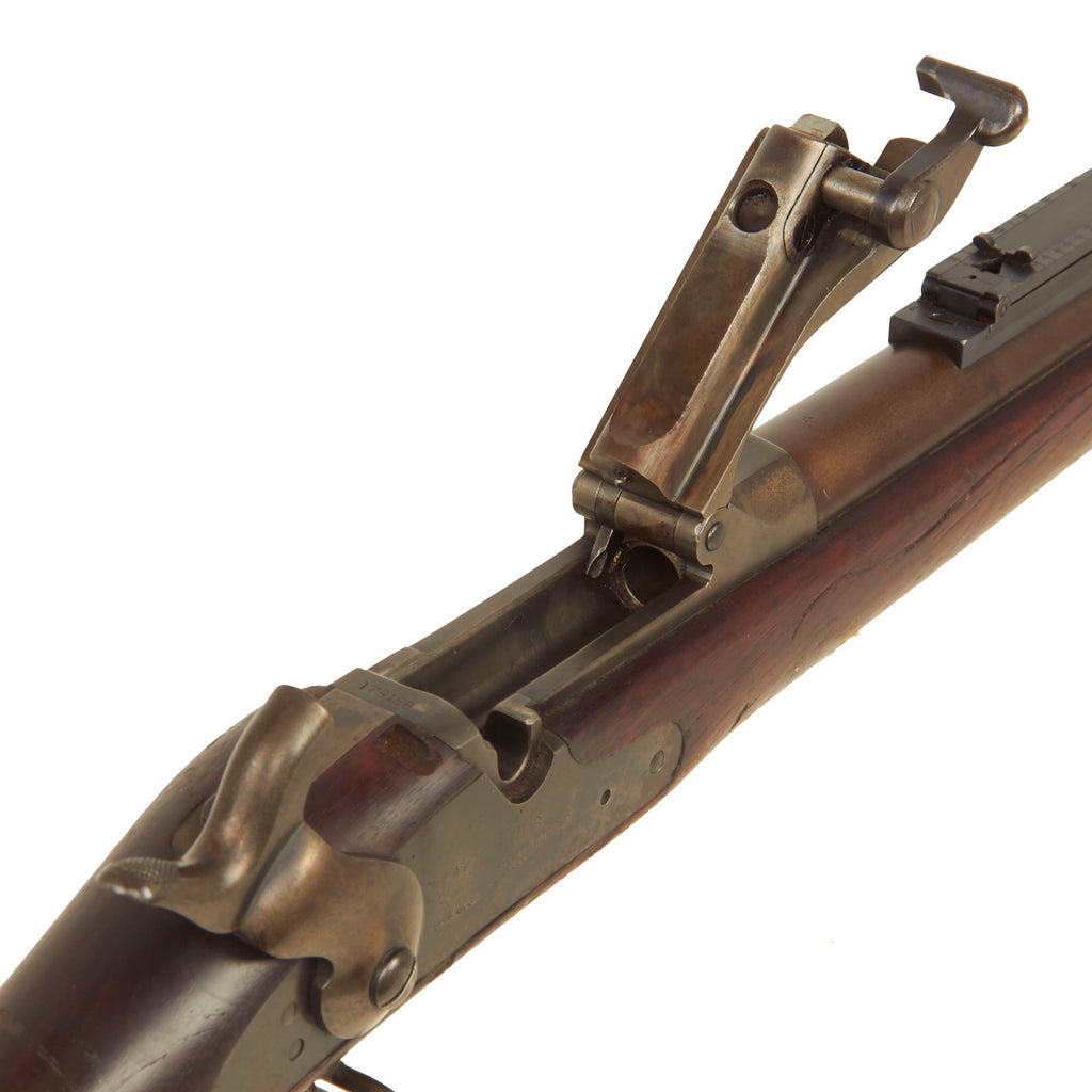 Original U.S. Springfield Trapdoor M1873 Upgraded to M1888 Round Rod B ...