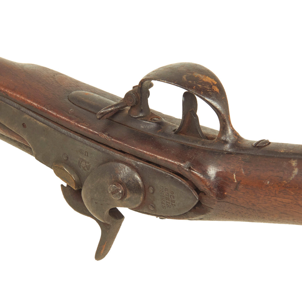 Original U.S. Springfield Armory Model 1822 Percussion Converted Sport ...