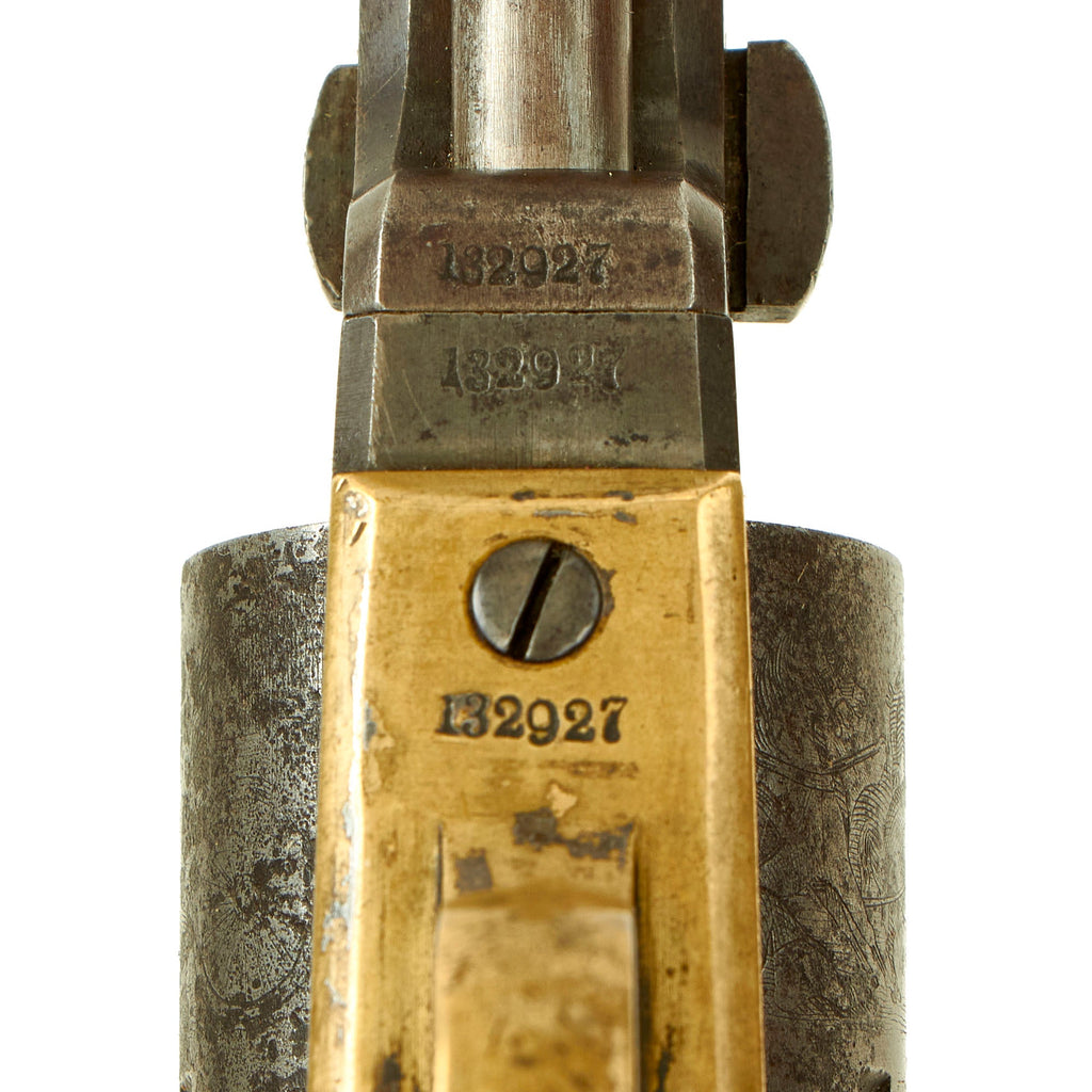 Original U.S. Civil War Colt M1849 Pocket Percussion Revolver with 4 ...