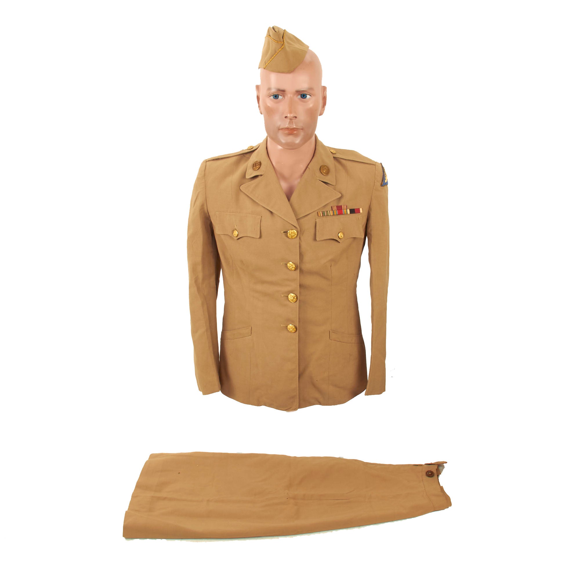 Original U.S. WWII Women's Army Corps WAC Named Uniform and Photo Albu ...