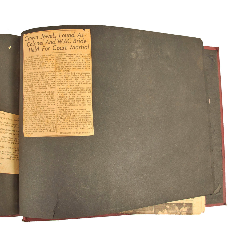 Original U.S. WWII Women's Army Corps WAC Named Uniform and Photo Albu ...