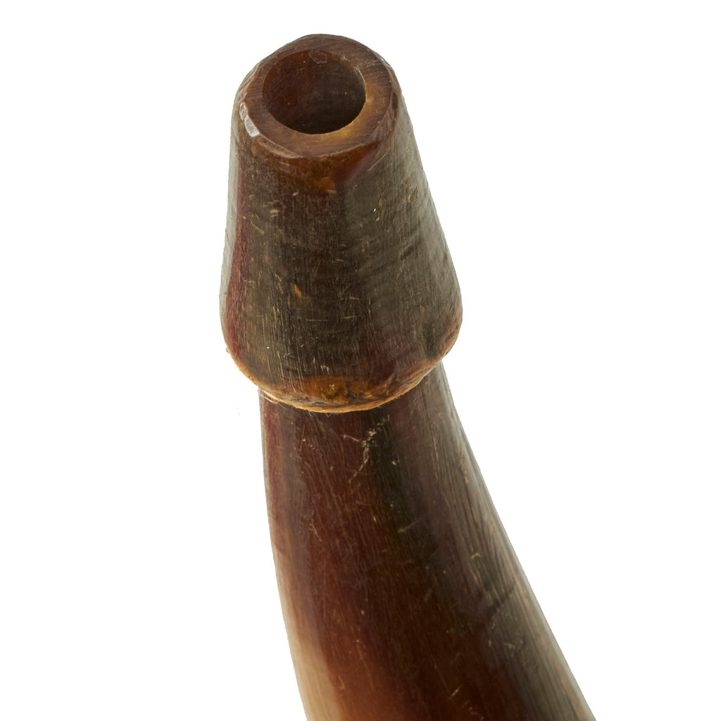 Original U.S. Revolutionary War Era Powder Priming Horn Inscribed “Ind ...