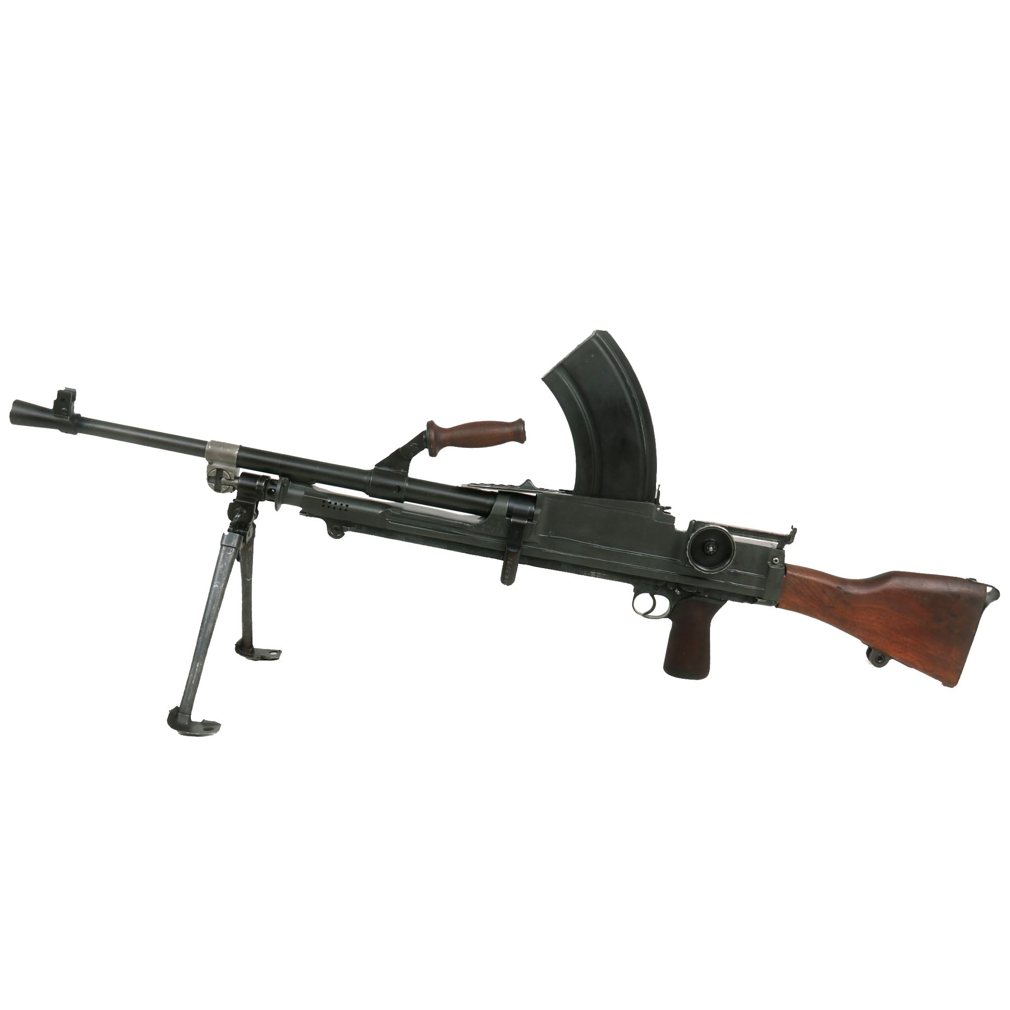 Original WWII 1942 Dated British Bren MkI* Display Light Machine Gun b ...