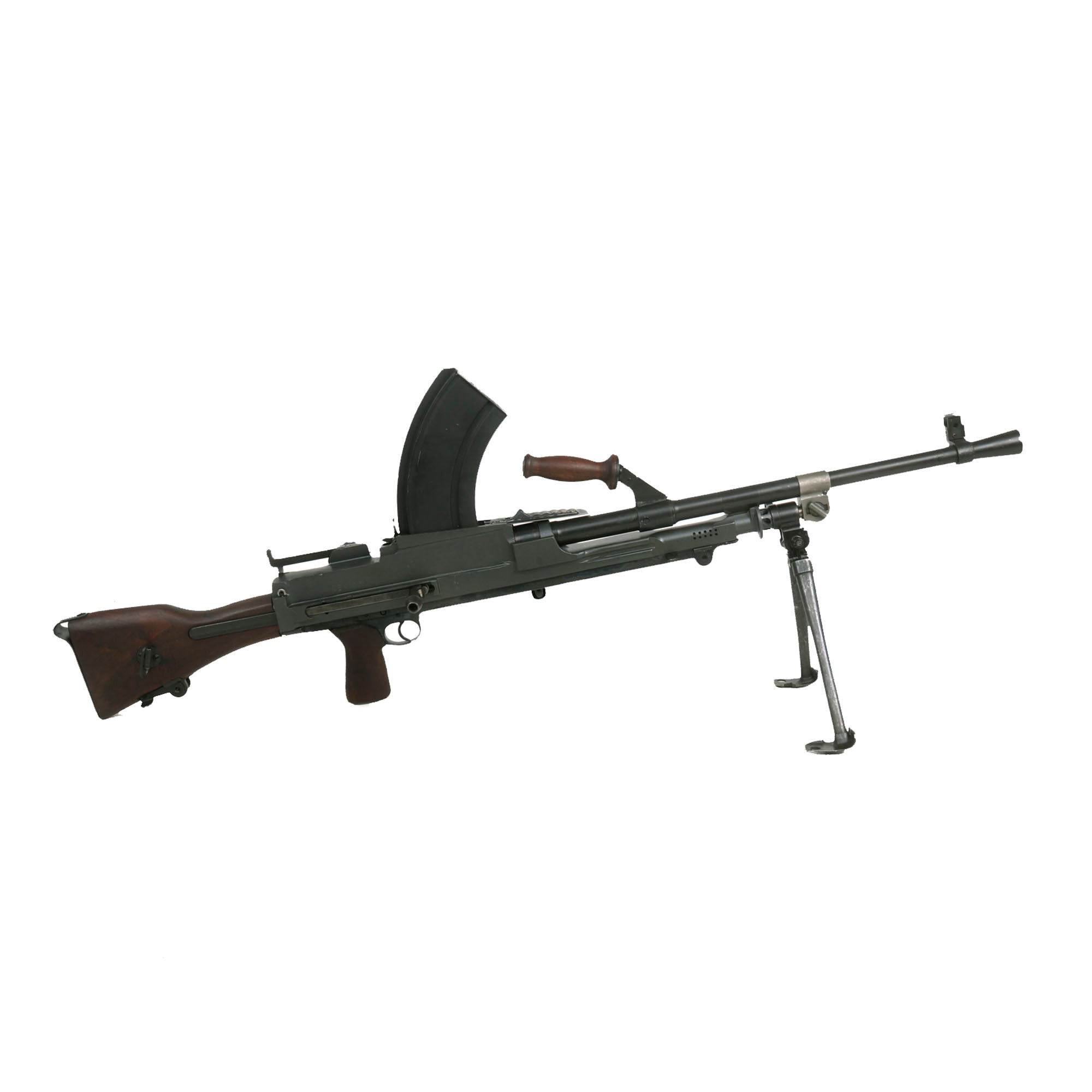 Original WWII 1942 Dated British Bren MkI* Display Light Machine Gun b ...