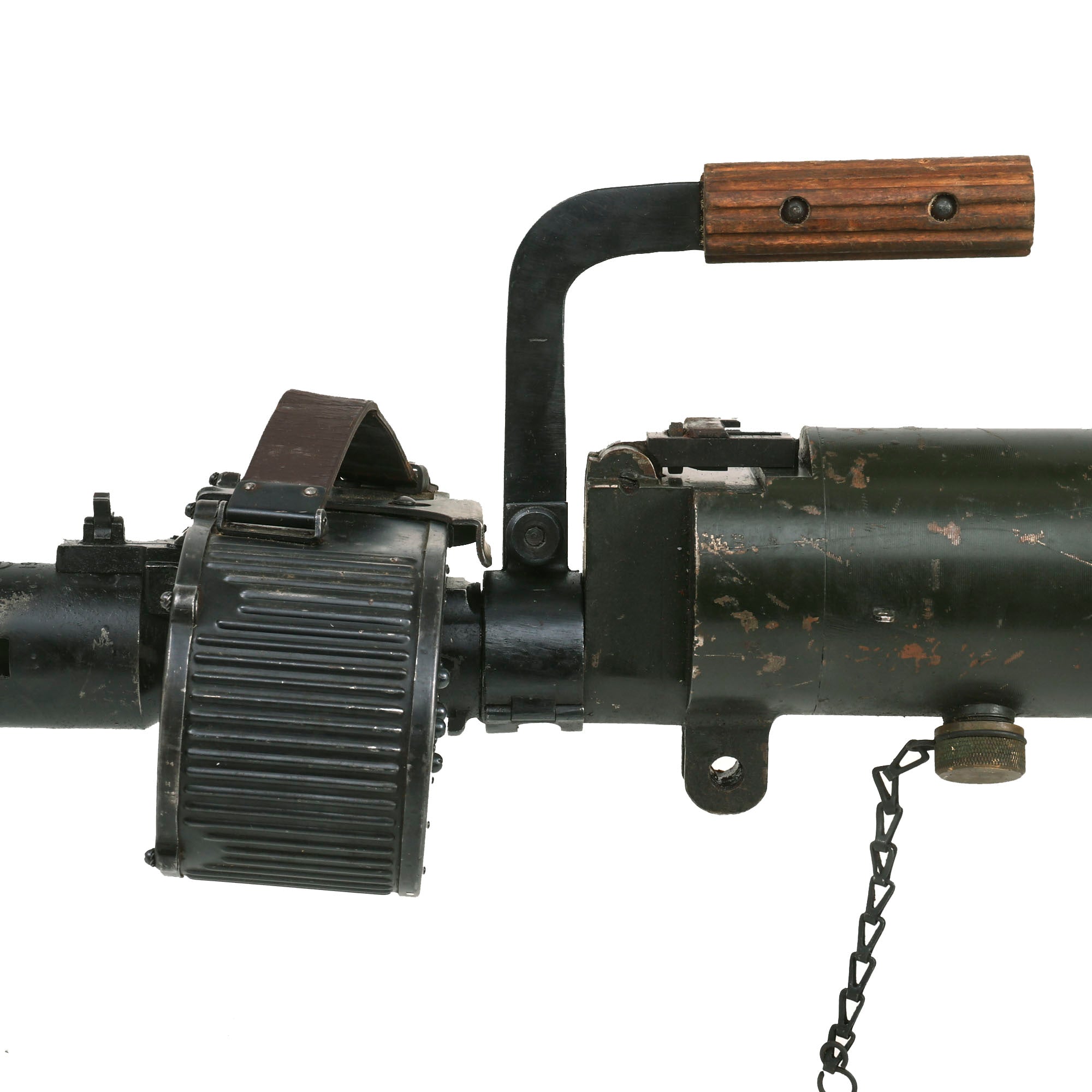 Original German WWII Rheinmetall Romanian ST-61 MG 15 Water Cooled Dis ...