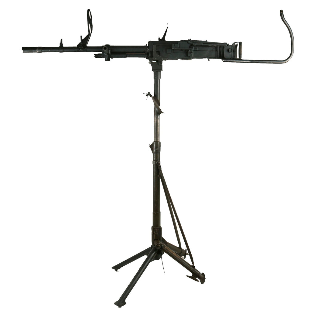 Original Italian WWII Breda Model 37 Display Machine Gun with Tripod ...