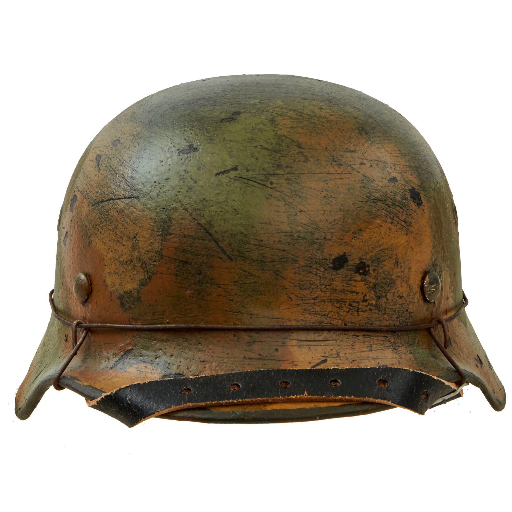 Original German WWII M40 Refurbished SS Southern Russian Front Camoufl ...