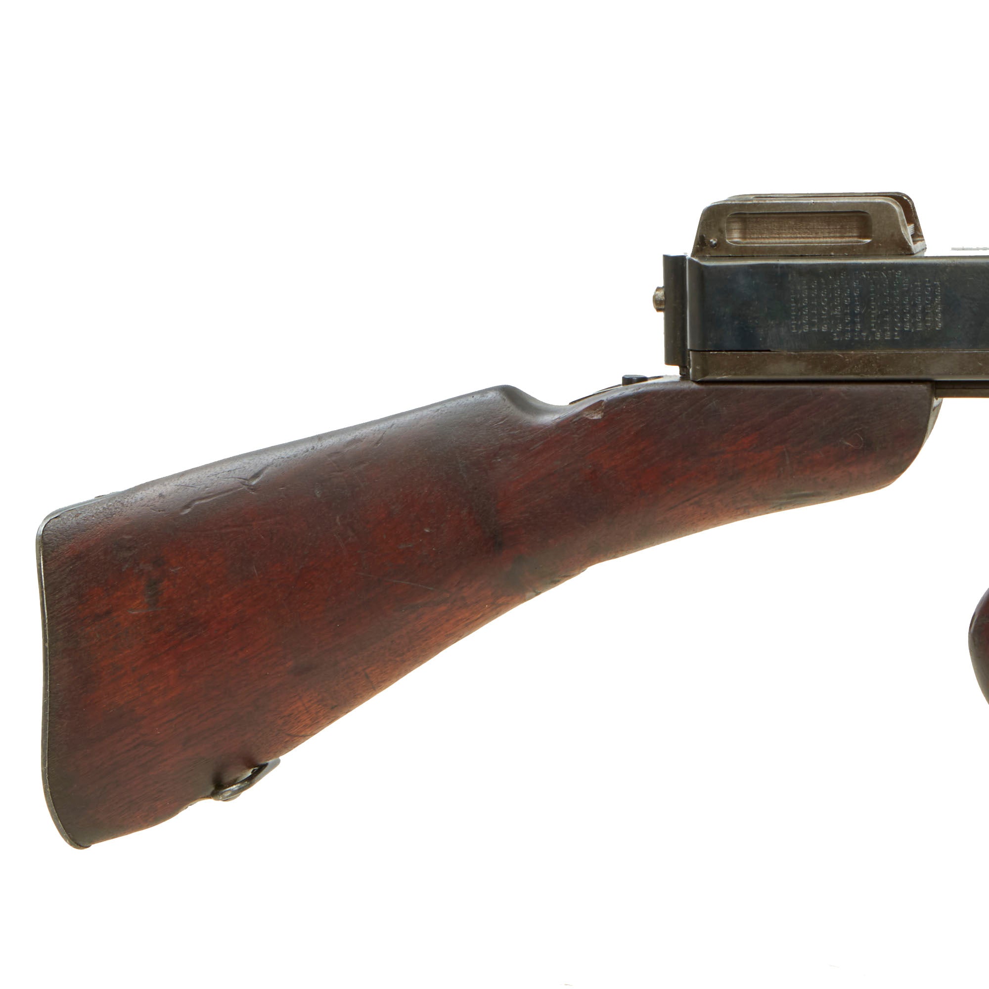 Original U.S. WWII Thompson M1928A1 Display Submachine Gun Serial NO.S ...