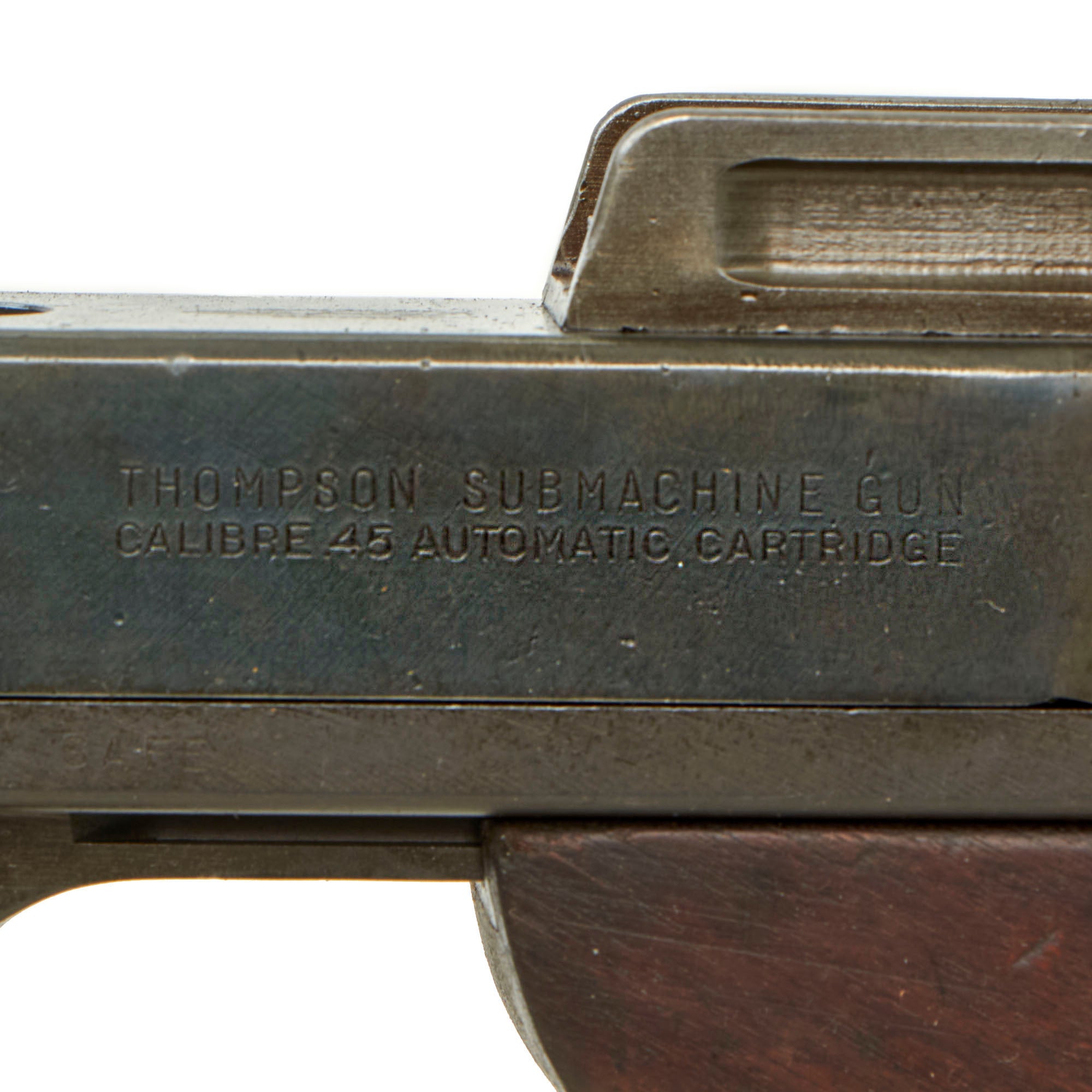 Original U.S. WWII Thompson M1928A1 Display Submachine Gun Serial NO.S ...