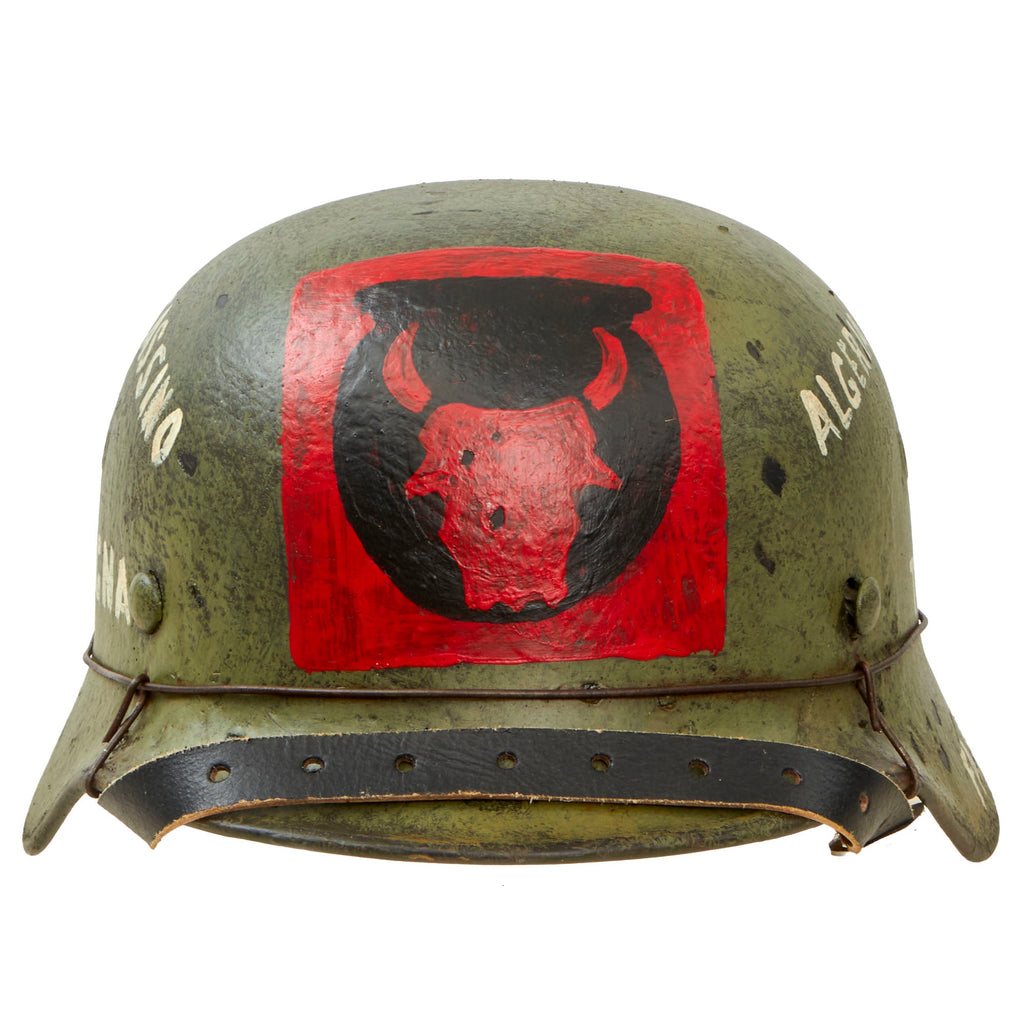 Original German WWII M40 Refurbished 34th Infantry "Red Bull" Division ...