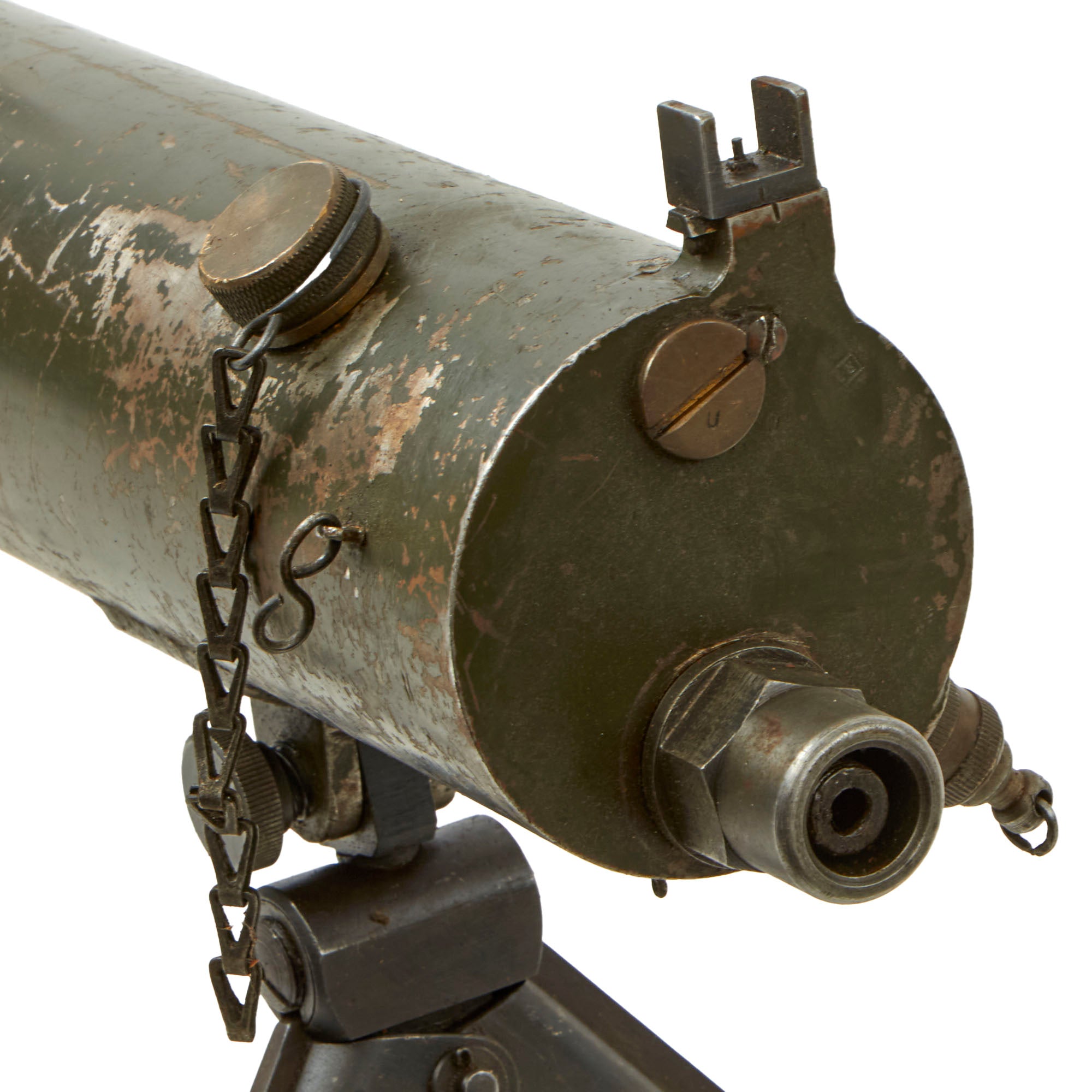 Original German WWII Rheinmetall ST-61 MG 15 Water Cooled Display Gun ...